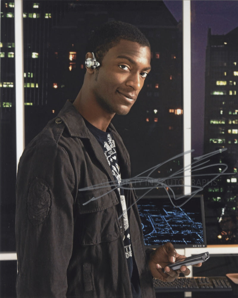 ALDIS HODGE as Alec Hardison - Leverage – Celebrity Ink Autographs