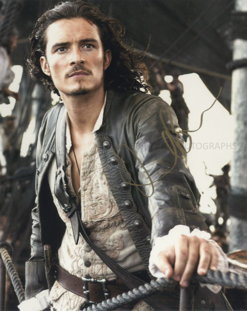 ORLANDO BLOOM as Will Turner - Pirates Of The Caribbean – Celebrity Ink ...