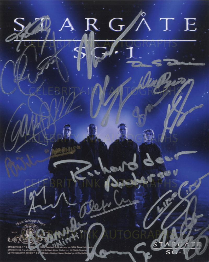 STARGATE Multi Signed Photo - 17 Autographs – Celebrity Ink Autographs