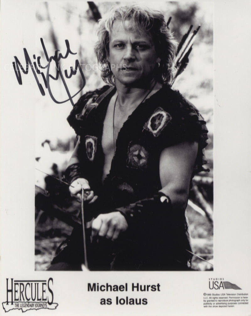 MICHAEL HURST as Iolaus - Hercules: The Legendary Journeys – Celebrity ...