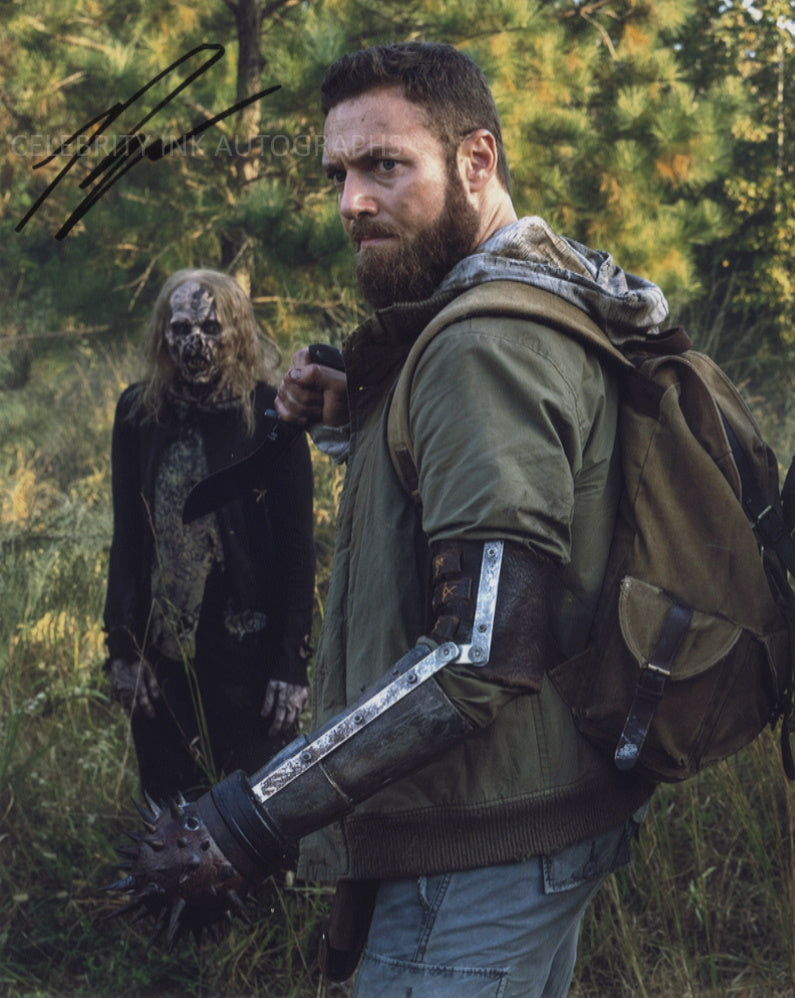 ROSS MARQUAND as Aaron - The Walking Dead – Celebrity Ink Autographs
