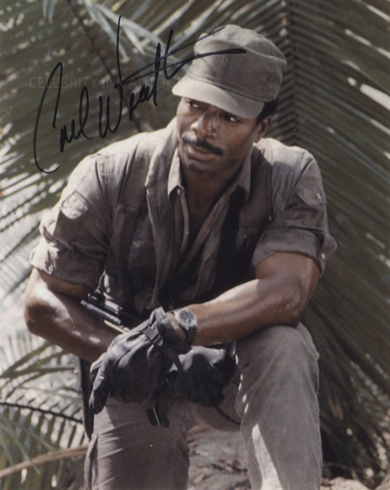 CARL WEATHERS as Major Dillon - Predator – Celebrity Ink Autographs