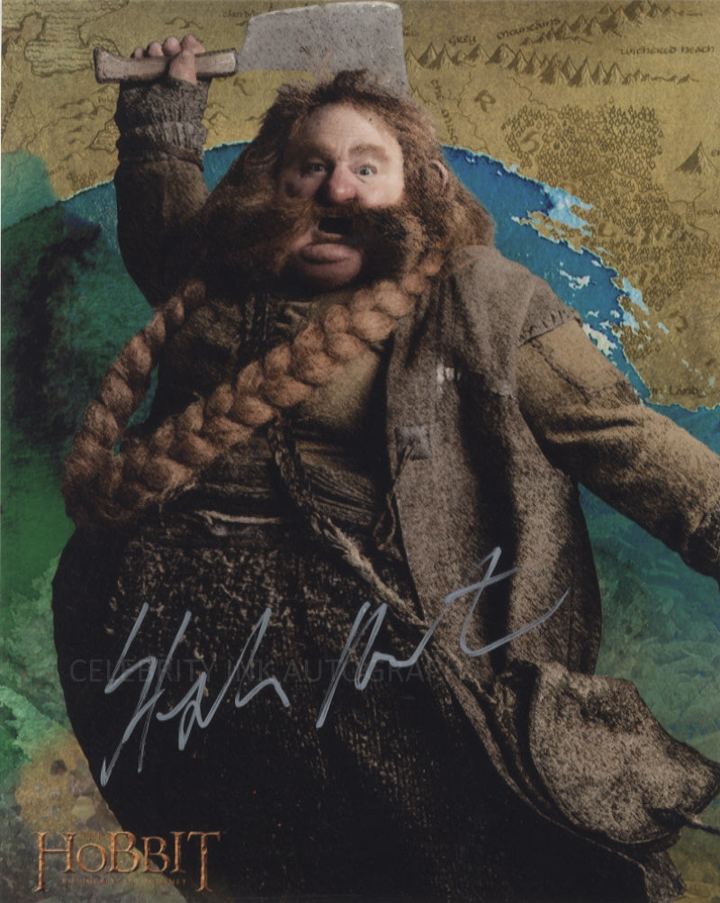 STEPHEN HUNTER as Bombur - The Hobbit – Celebrity Ink Autographs