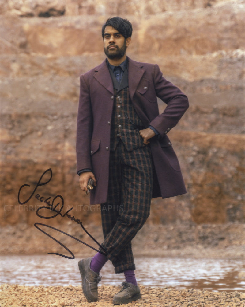SACHA DHAWAN as The Master - Doctor Who – Celebrity Ink Autographs