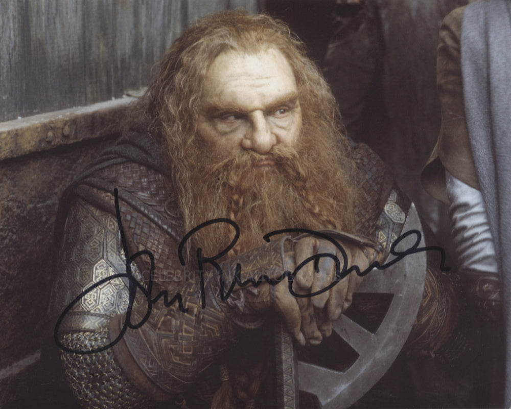 JOHN RHYS-DAVIES as Gimli Son Of Gloin - Lord Of The Rings – Celebrity ...