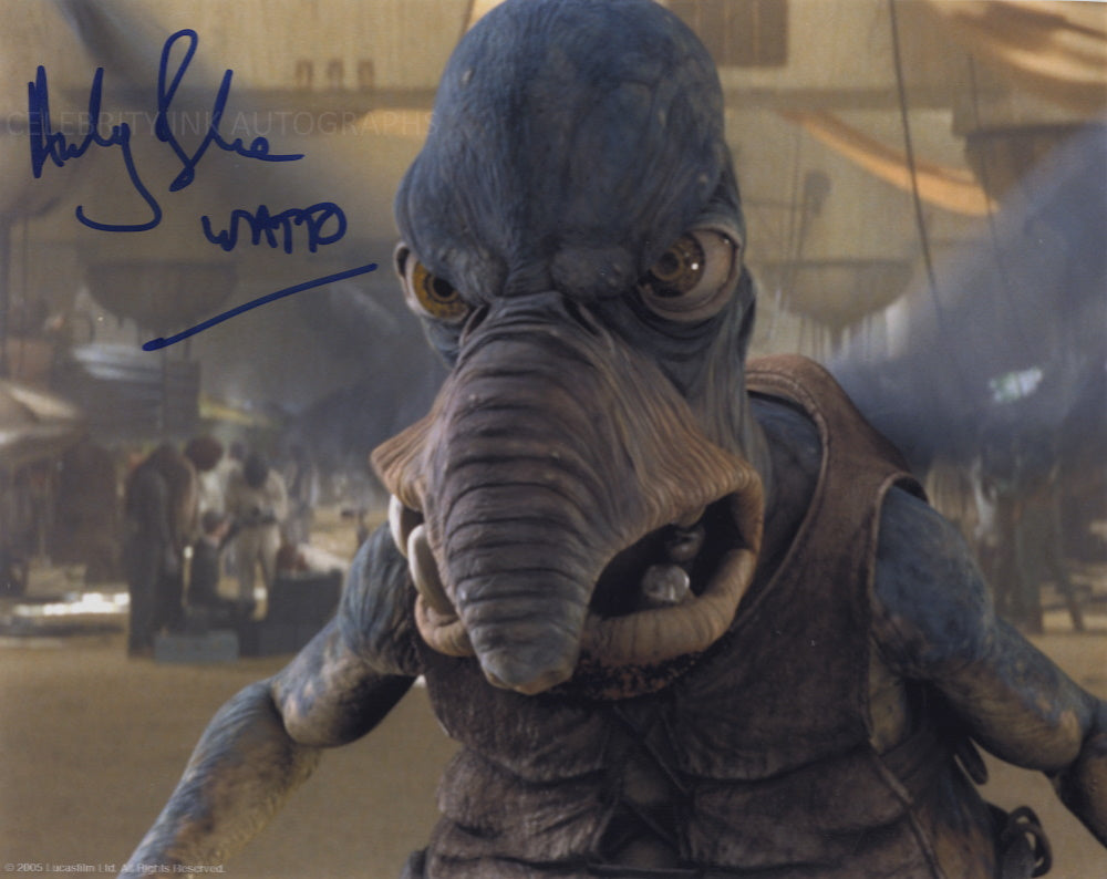 ANDY SECOMBE as the voice of Watto - Star Wars: The Phantom Menace ...
