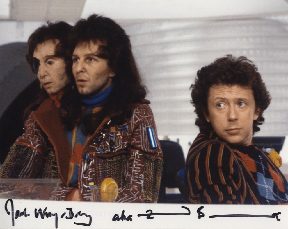 MARK WING-DAVEY as Zaphod Beeblebrox - Hitchhikers Guide To The Galaxy ...
