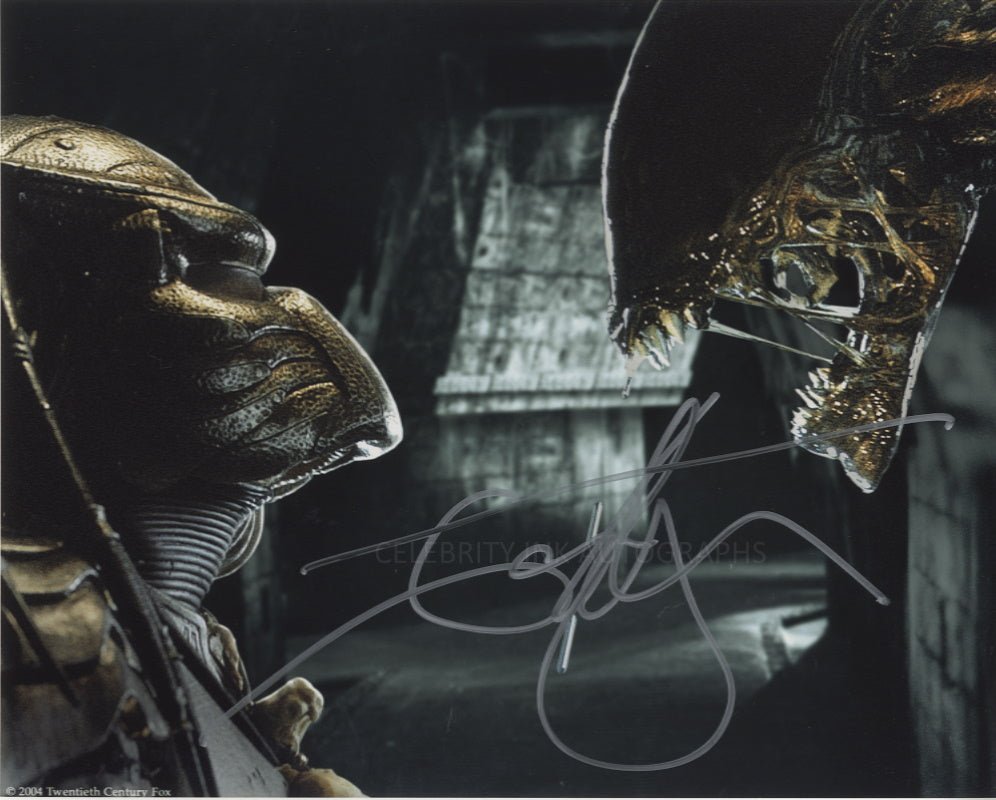 IAN WHYTE as Predator - Aliens Vs. Predator – Celebrity Ink Autographs