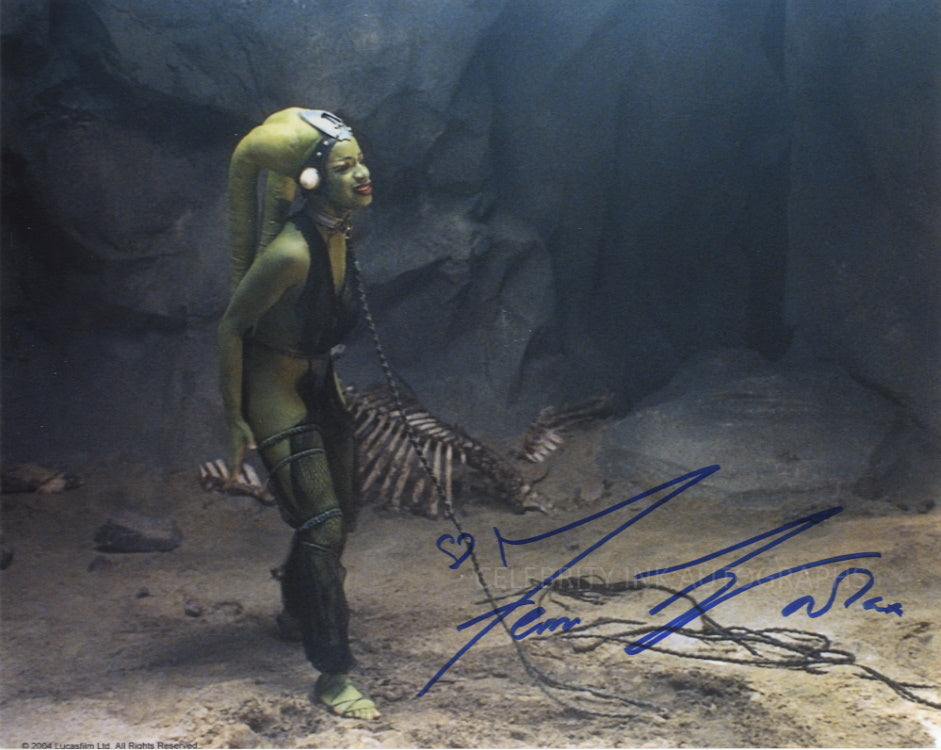 FEMI TAYLOR as Oola - Star Wars: Return Of The Jedi – Celebrity Ink ...