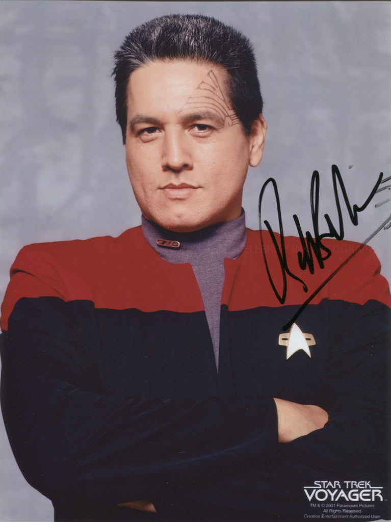 ROBERT BELTRAN as Chakotay - Star Trek: Voyager – Celebrity Ink Autographs