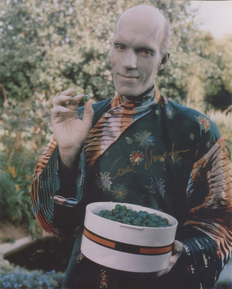 CAREL STRUYKEN as Mr. Homn - Star Trek: TNG – Celebrity Ink Autographs