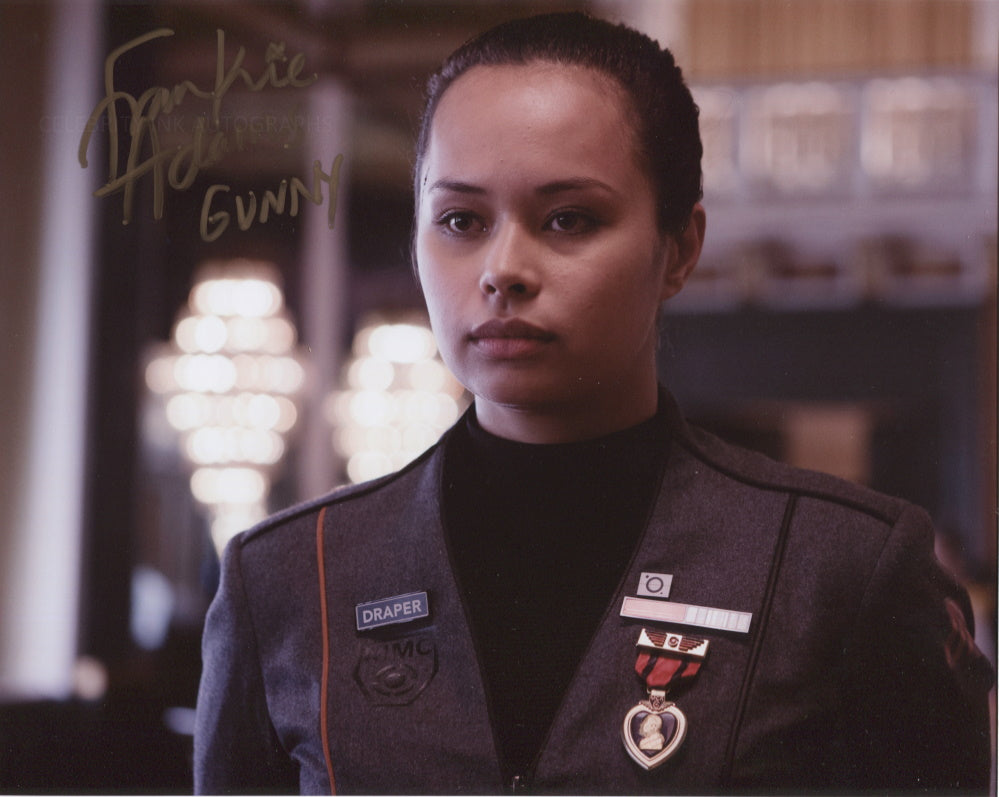 FRANKIE ADAMS as Bobbie Draper - The Expanse – Celebrity Ink Autographs