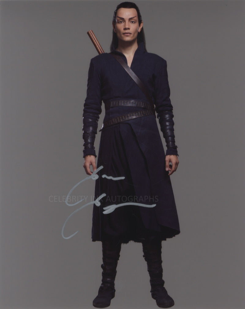 EVAN EVAGORA as Elnor - Star Trek: Picard – Celebrity Ink Autographs