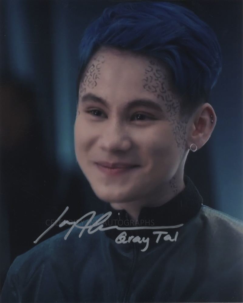 IAN ALEXANDER as Gray Tal - Star Trek: Discovery – Celebrity Ink Autographs