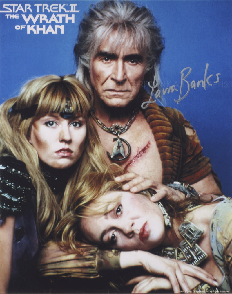 LAURA BANKS as Khan's Navigator - Star Trek II: The Wrath Of Khan ...