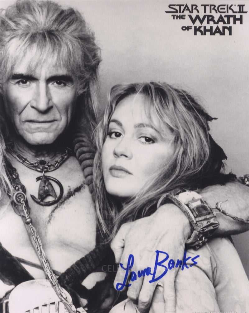 LAURA BANKS as Khan's Navigator - Star Trek II: The Wrath Of Khan ...