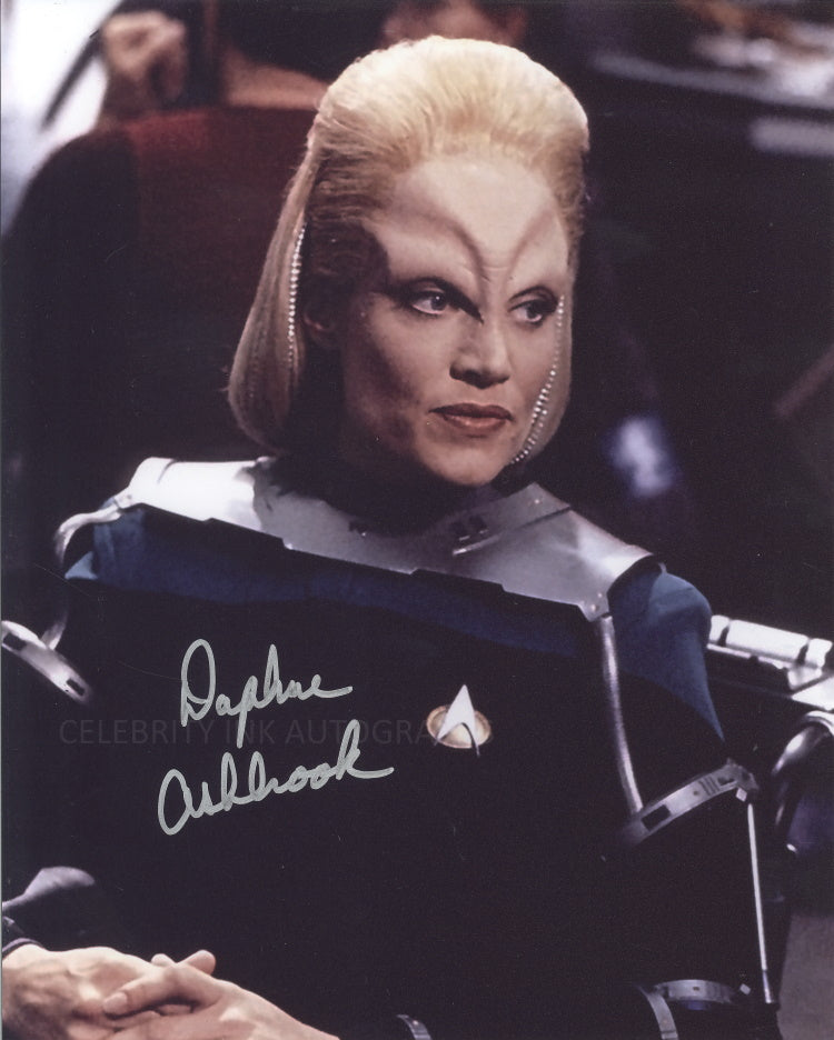 DAPHNE ASHBROOK as Melora Pazlar - Star Trek: DS9 – Celebrity Ink ...