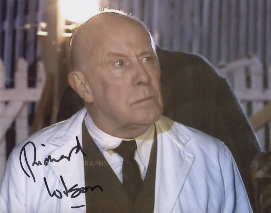 RICHARD WILSON as Dr. Constantine - Doctor Who – Celebrity Ink Autographs