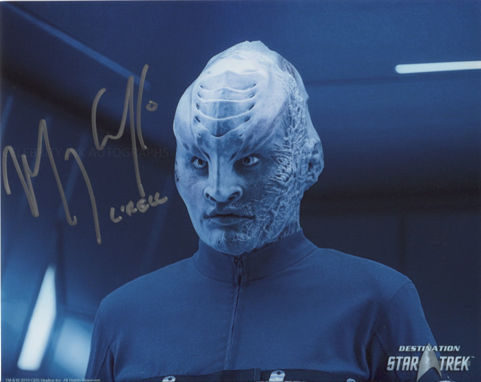 MARY CHIEFFO as L'Rell - Star Trek: Discovery – Celebrity Ink Autographs