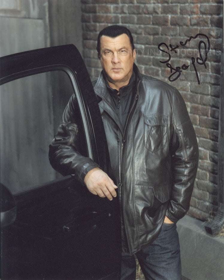 STEVEN SEAGAL - Hollywood Action Hero – Celebrity Ink Autographs