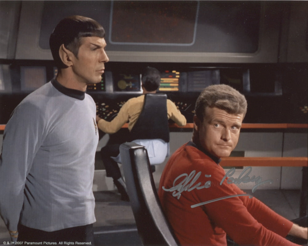 EDDIE PASKEY as Lt. Leslie - Star Trek Classic Series – Celebrity Ink ...