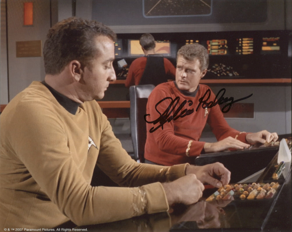 EDDIE PASKEY as Lt. Leslie - Star Trek Classic Series – Celebrity Ink ...