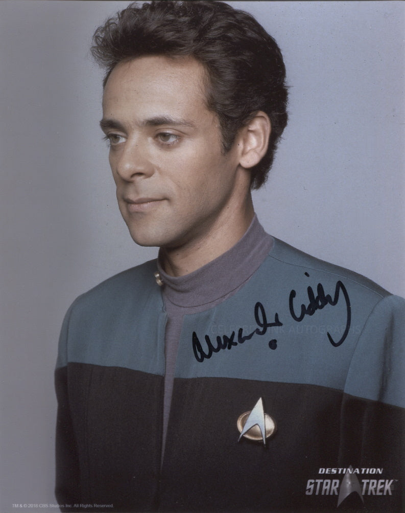 ALEXANDER SIDDIG as Dr. Julian Bashir - Star Trek: DS9 – Celebrity Ink ...