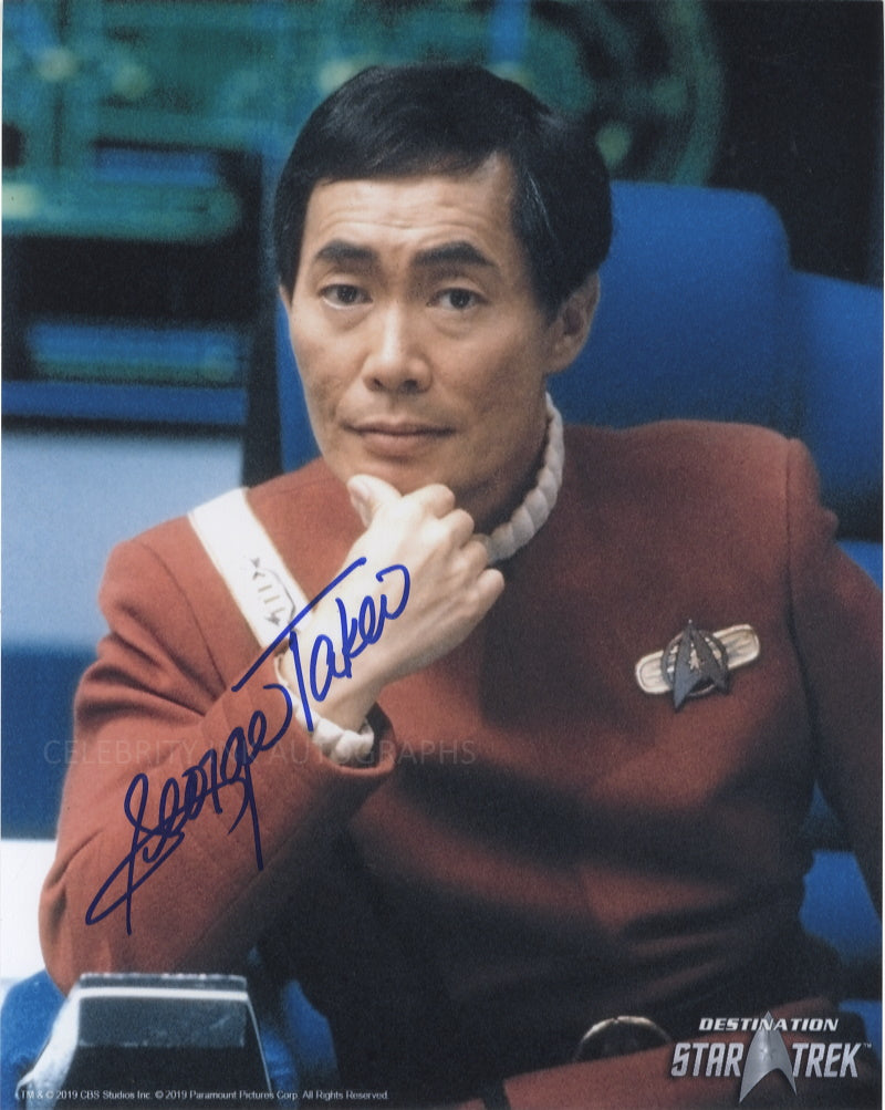 GEORGE TAKEI as Hikaru Sulu - Star Trek – Celebrity Ink Autographs