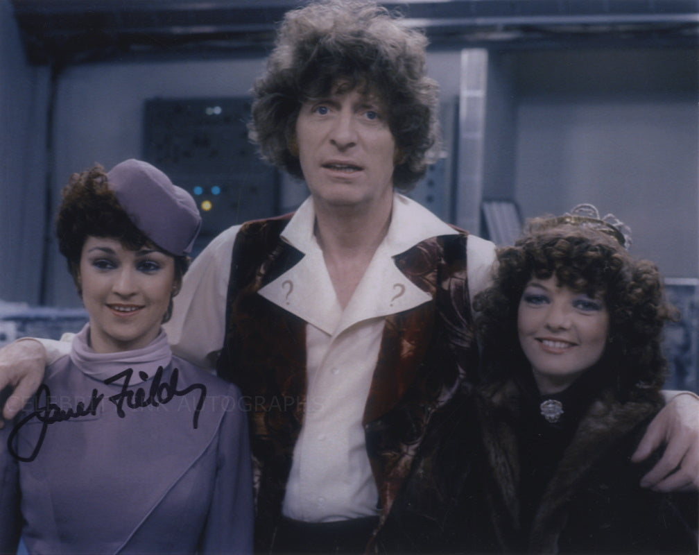 JANET FIELDING as Tegan Jovanka - Doctor Who – Celebrity Ink Autographs