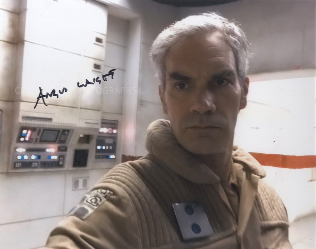 ANGUS WRIGHT as Kado Oquone - Star Wars - Rogue One – Celebrity Ink ...