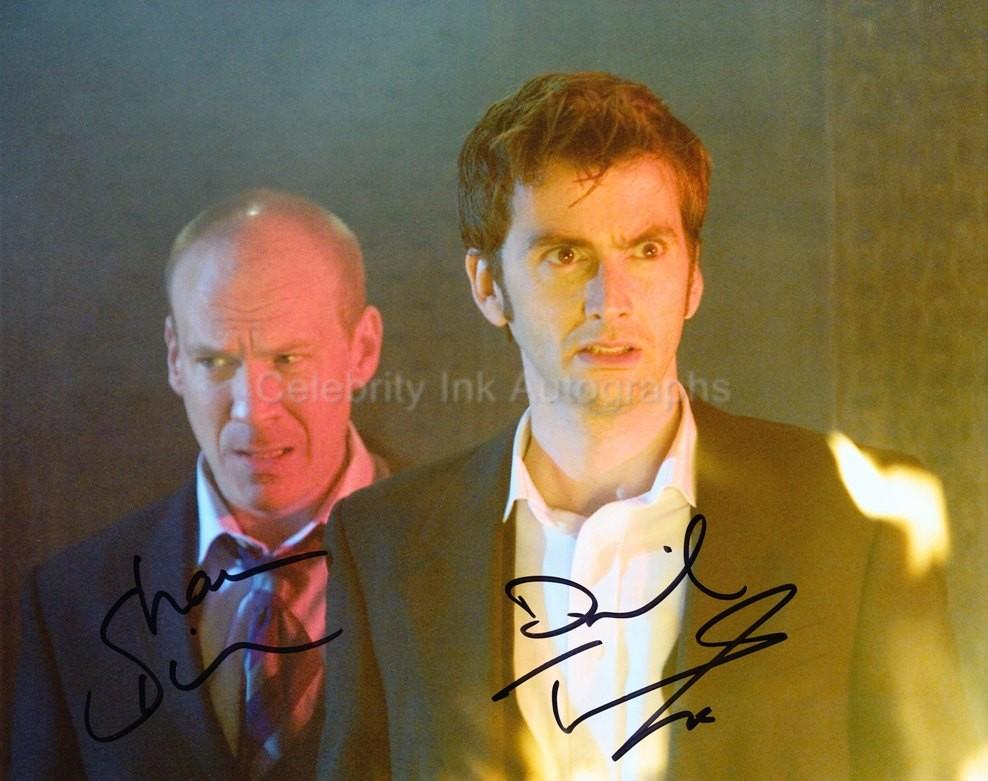 DAVID TENNANT and SHAUN DINGWALL as The 10th Doctor and Pete Tyler - D ...