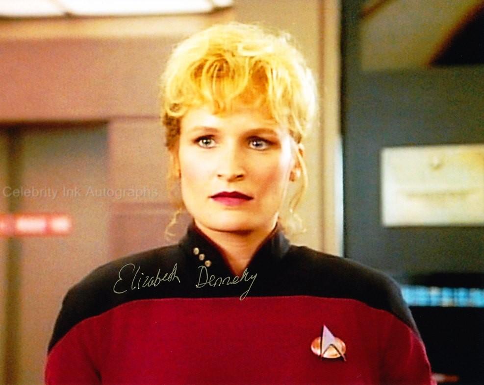 ELIZABETH DENNEHY as Lt. Commander Shelby - Star Trek: TNG – Celebrity ...