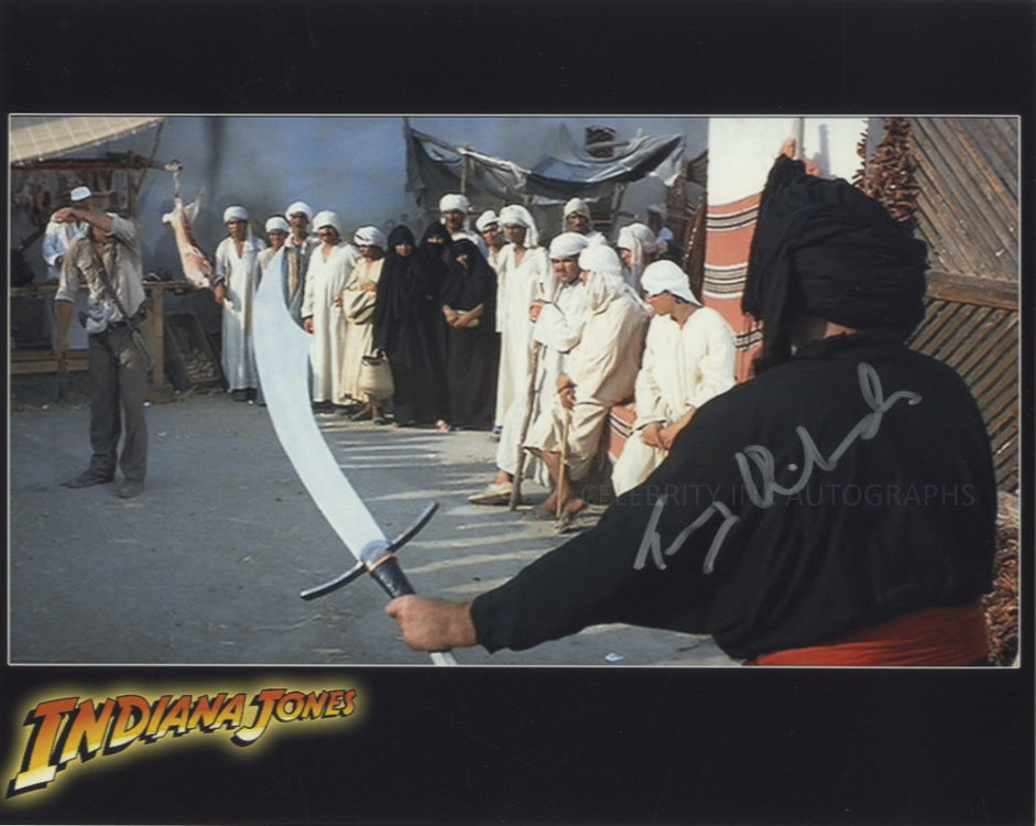 TERRY RICHARDS as The Arab Swordsman - Raiders Of The Lost Ark ...